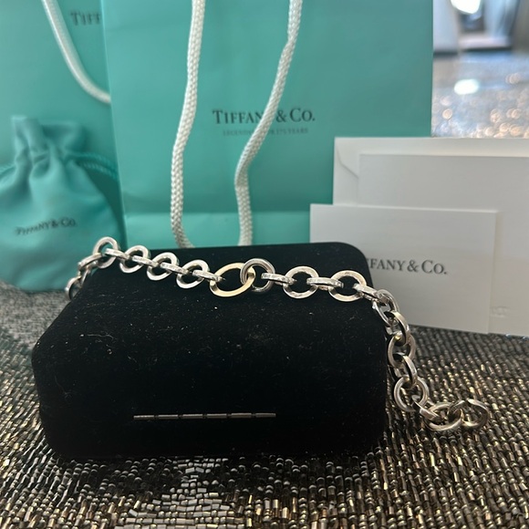 Tiffany & Co. | Accessories | Tiffany And Co 925 Silver And 4k Circle ...